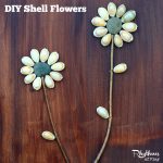 Shell Flower Craft and DIY Gift Idea - Rhythms of Play