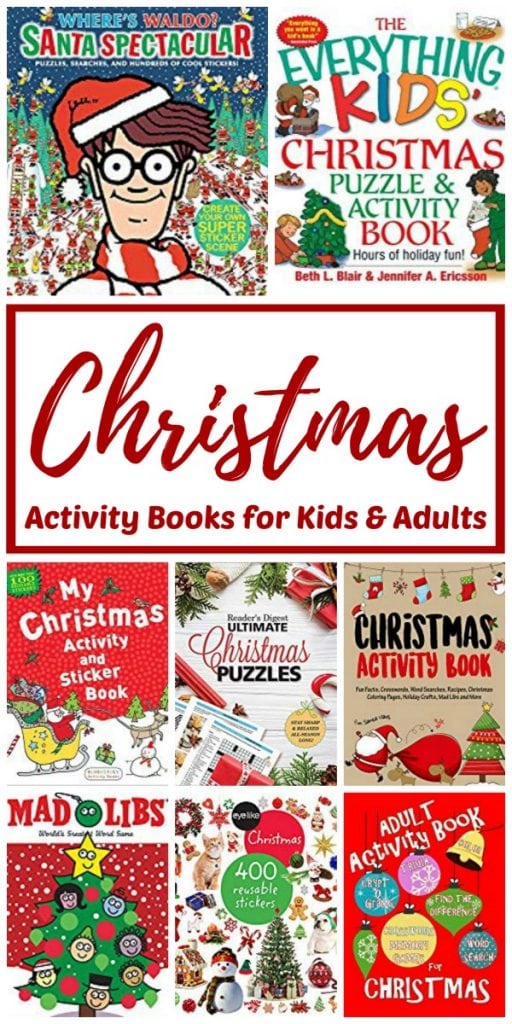 Best Christmas Coloring and Activity Books for Kids, Teens and Adults