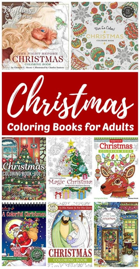Best Christmas Coloring and Activity Books for Kids, Teens and Adults