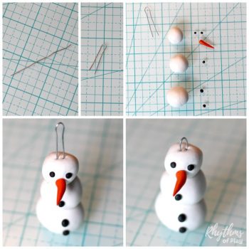 DIY Snowman Ornaments: Craft Ideas for Kids and Adults