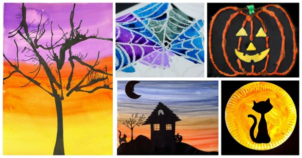 Halloween Art Projects And Painting Ideas For Kids Rhythms Of Play