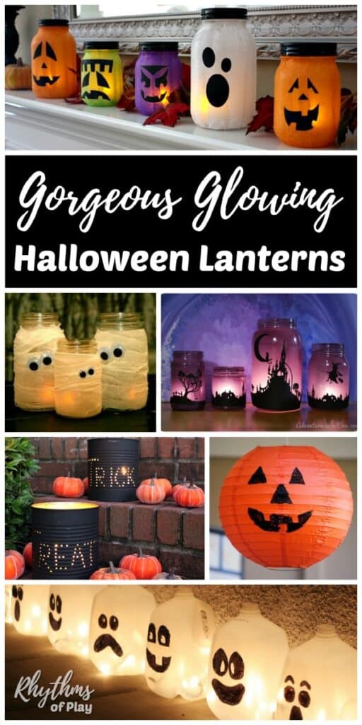 Glowing DIY Halloween Lantern Crafts and Luminary Ideas