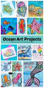 Under-the-Sea Ocean Art Projects and Painting Ideas - Rhythms of Play