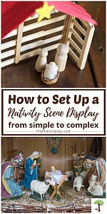 How to Set Up a Nativity Scene for Christmas (Minimal to Complex)