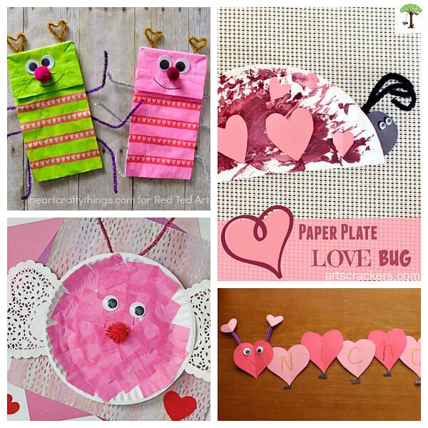 Valentine's Day Love Bug Craft Ideas - Rhythms of Play