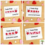 Thumb-Buggy Loves You: Fingerprint Love Bug Cards and Crafts